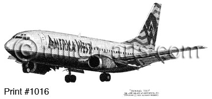 Airplane Art & Commercial Aircraft Art Prints | Aviation Art of Joe Milich