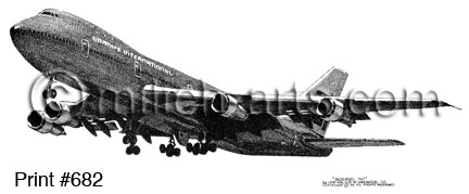 Airplane Art & Commercial Aircraft Art Prints | Aviation Art of Joe Milich