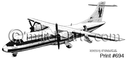 Airplane Art & Commercial Aircraft Art Prints | Aviation Art of Joe Milich