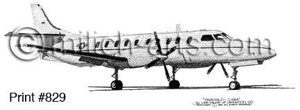 C-26A (#829) – Aviation Art of Joe Milich